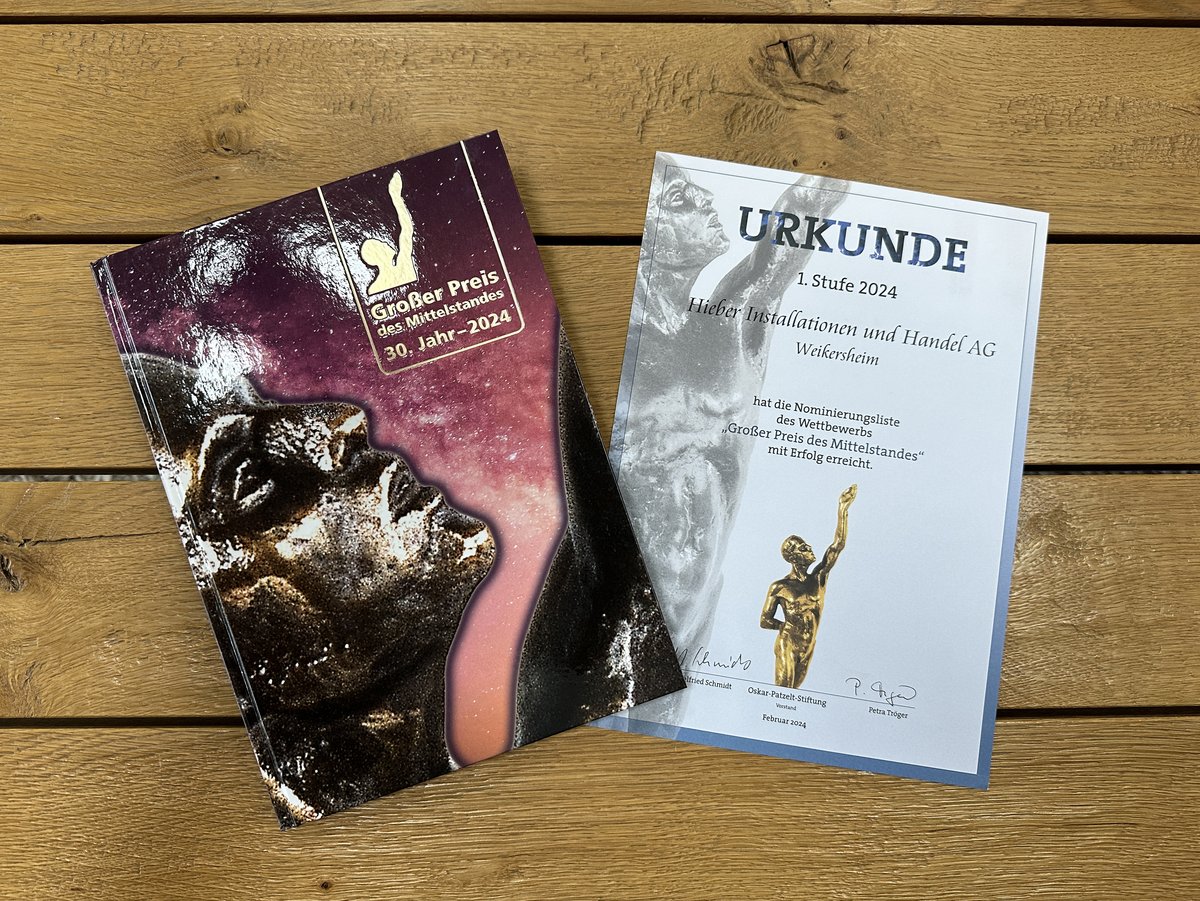 Erneut nominiert!- Hieber